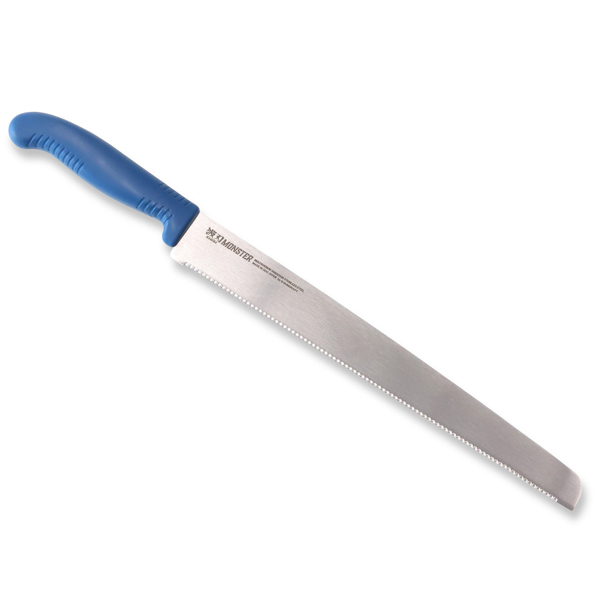 Seki Japan Bread Knife Wave Blade Monster 11.0inch Serrated Knife, Cak ...